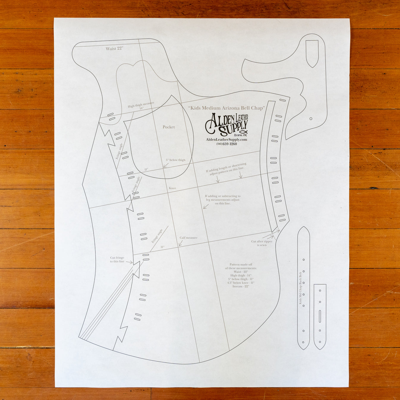 Kids Arizona Bell – Alden Leather Supply LLC