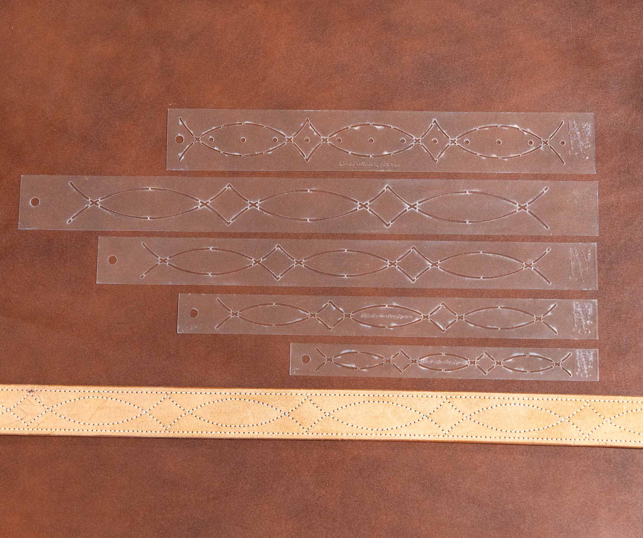 Gun Belt Stitch Pattern – Alden Leather Supply LLC