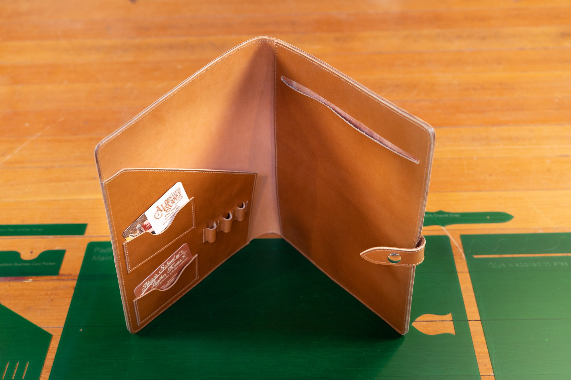 Padfolio Template – Alden Leather Supply LLC