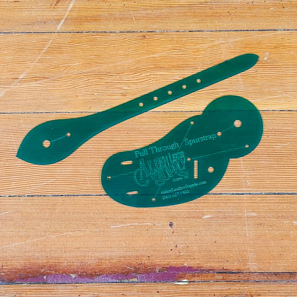 Pull Through Spur Strap Pattern – Alden Leather Supply LLC