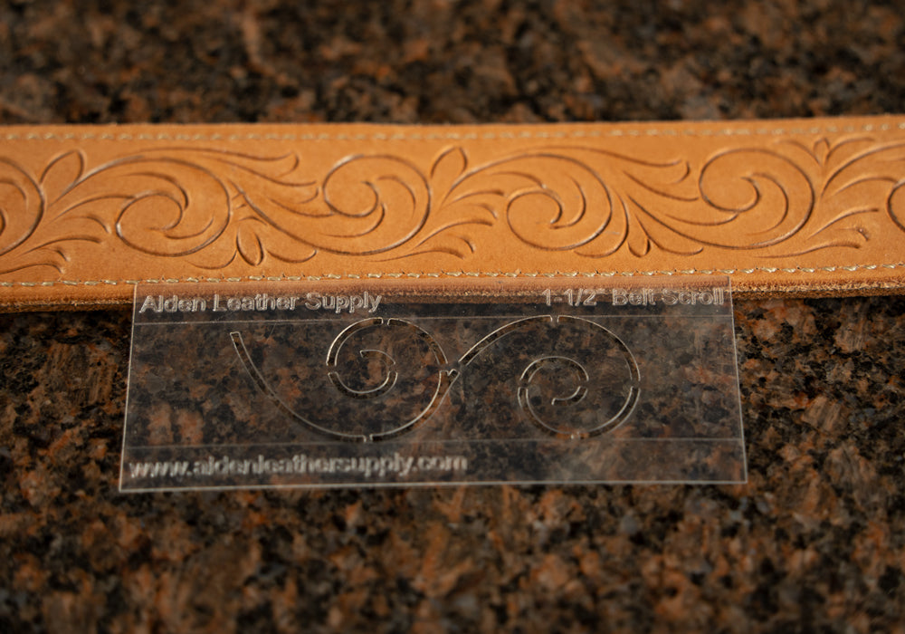 Belt Scroll Stencils – Alden Leather Supply LLC