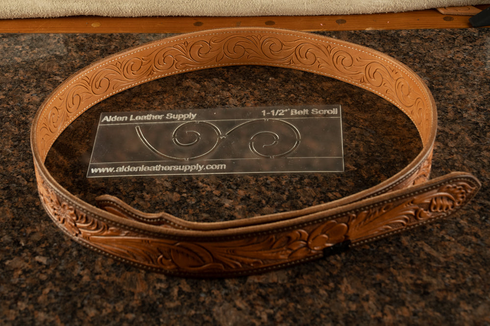 Belt Scroll Stencils – Alden Leather Supply LLC