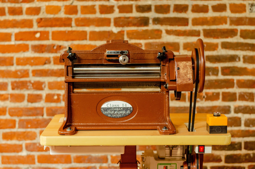 Cobra Class 14 Leather Splitter Complete Unit – Alden Leather Supply LLC