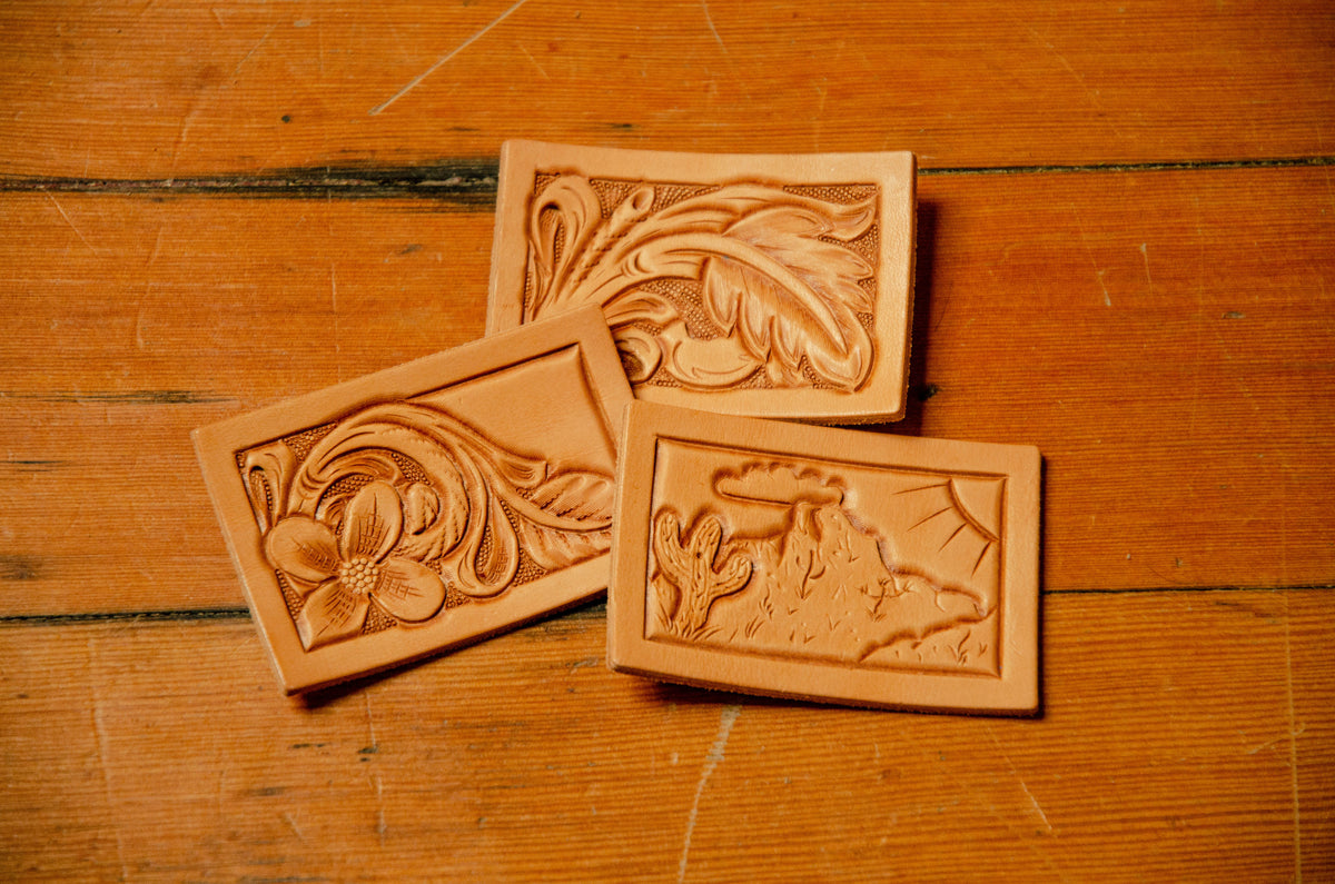 Leather Hat Patch Tooling Pattern – Alden Leather Supply LLC